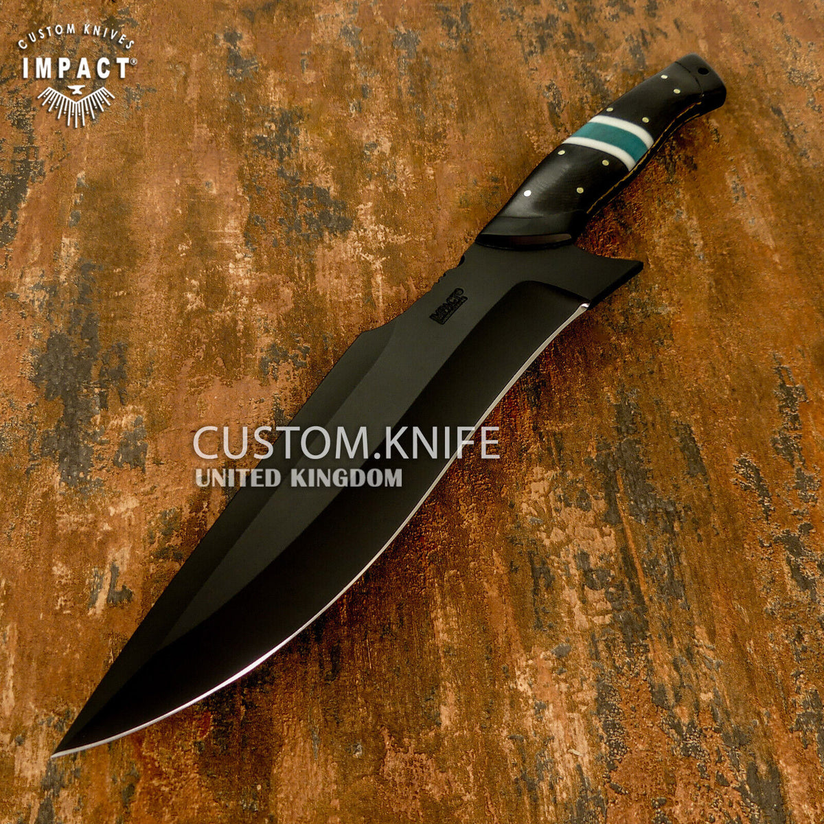 IMPACT CUTLERY UK CUSTOM FULL TANG BOWIE KNIFE