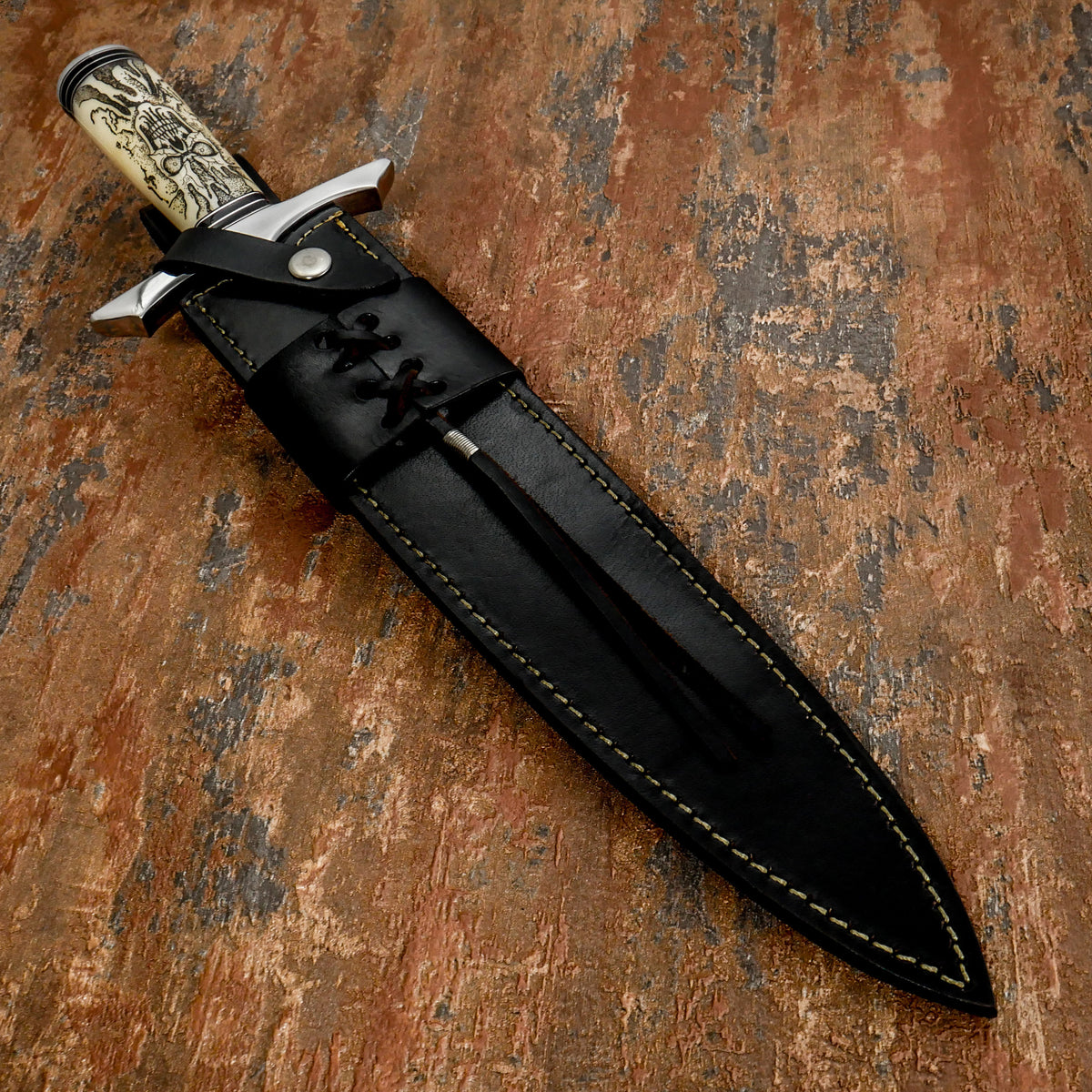 Handcrafted Skull Art Dagger – Brutal Elegance Meets Artisan Precision ...