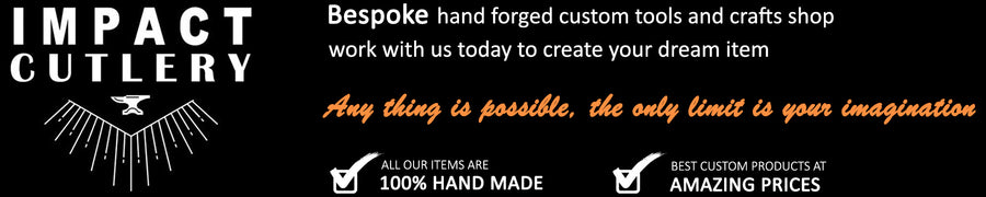 IMPACT CUTLERY, BUY BUSHCRAFT HUNTING SURVIVAL FOLDING CUSTOM KNIFE UK